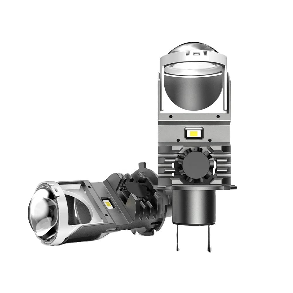 Becuri H4 puternice - H4 cu proiector 55W