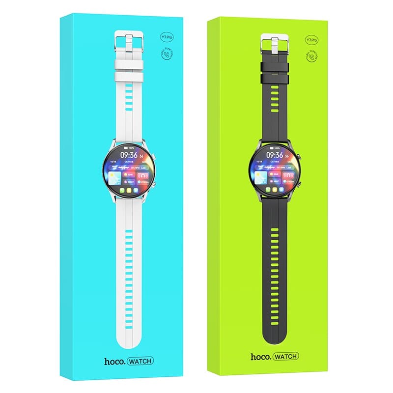 Smartwatch - Crazy 4 Led Smart Watch Hoco Y7 Pro, Conexiune Bluetooth