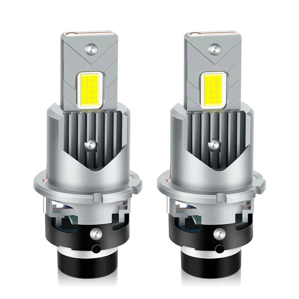 Becuri Led D2S - Crazy 4 Led - 5000LM | 35W | 6000K | Plug & Play | 12V-24V